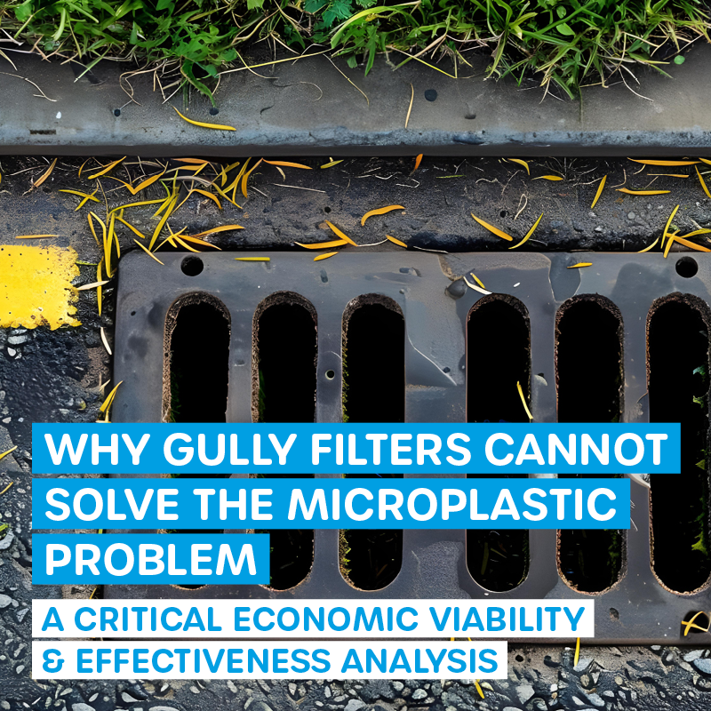 Gully Filters Against Microplastics - Wasser 3.0